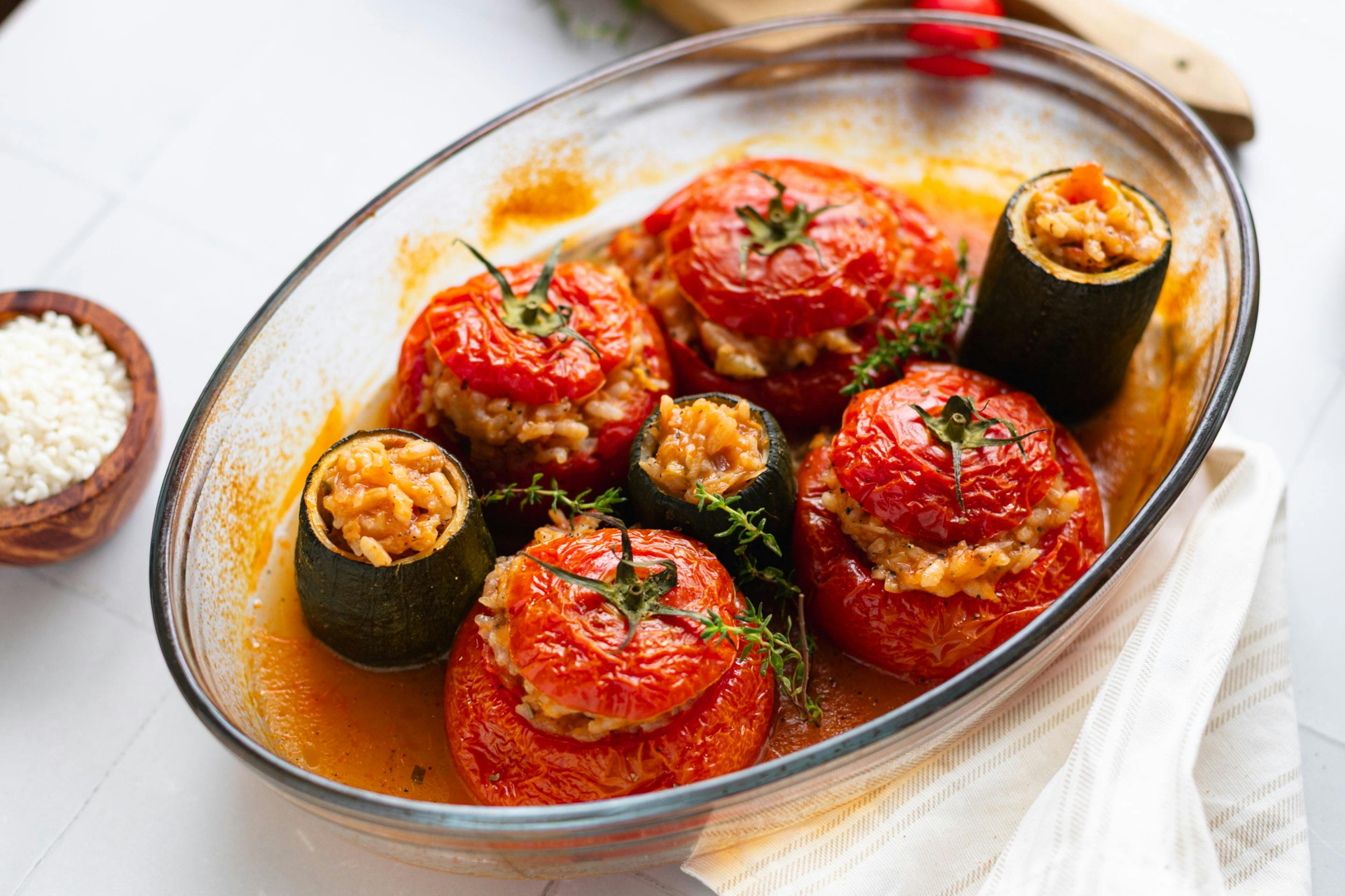 Gemista - griechische gefüllte Tomaten | Kotányi